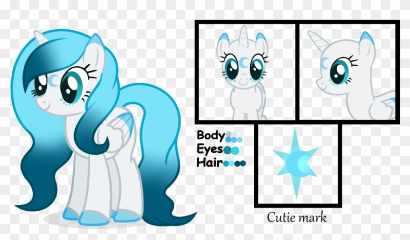 Princess Blue Light Oc - Cartoon - Full Size PNG Clipart Images Download