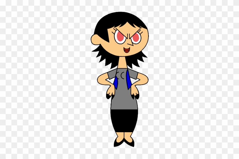 Mean By Szemi - Powerpuff Girls Ms Meane - Full Size PNG Clipart Images ...