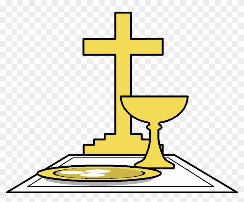 30 Pm Holy Communion - Cross - Full Size PNG Clipart Images Download