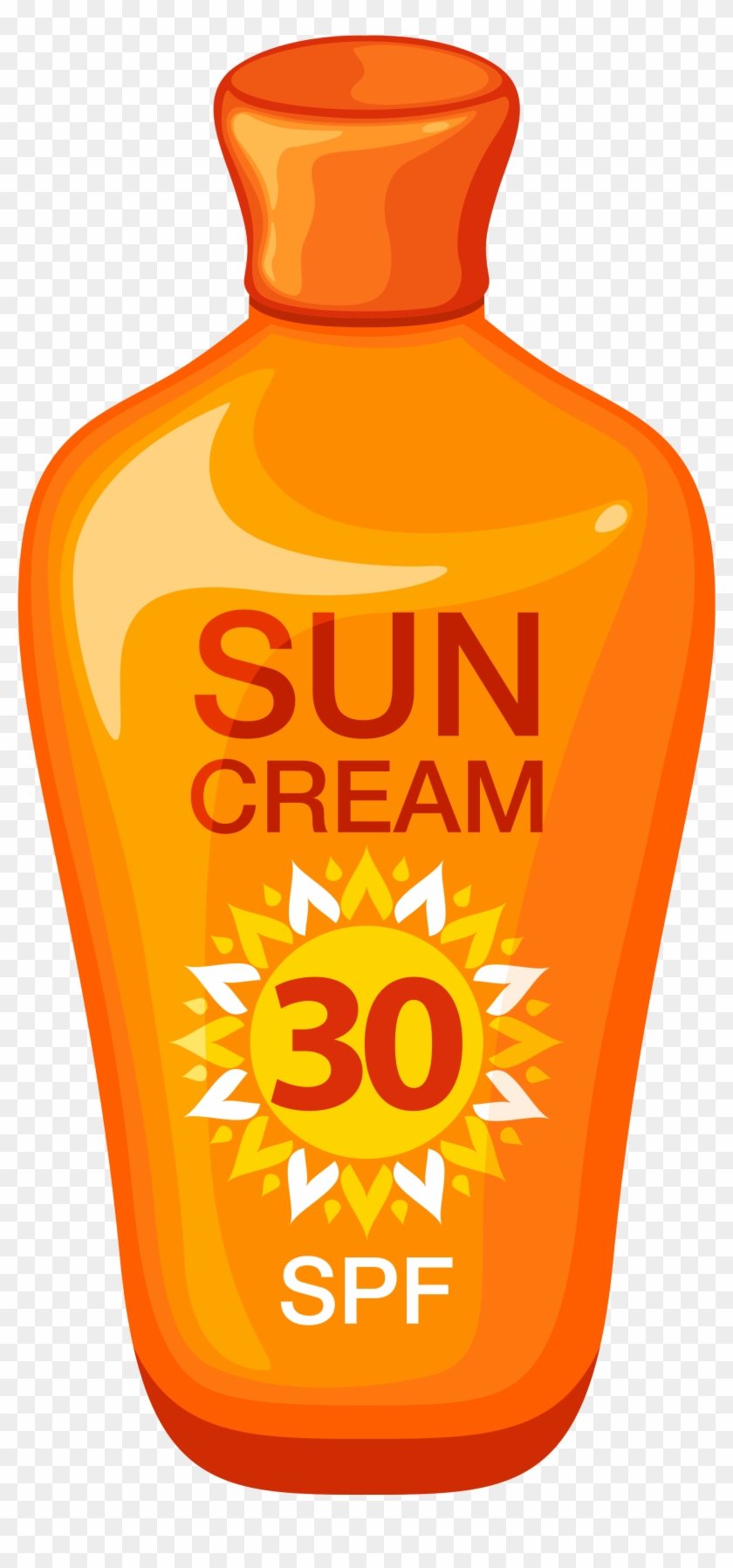 Bottle Clipart Suncream - Bottle Clipart Suncream - Free Transparent ...