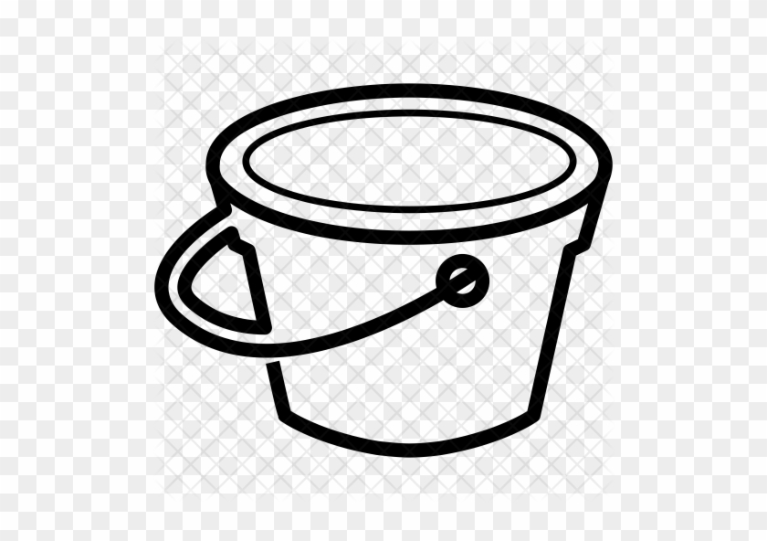 Paint Bucket Icon - Paint - Full Size PNG Clipart Images Download