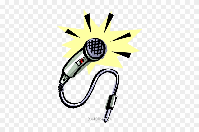 Cool Microphone Royalty Free Vector Clip Art Illustration - Mikrofon ...