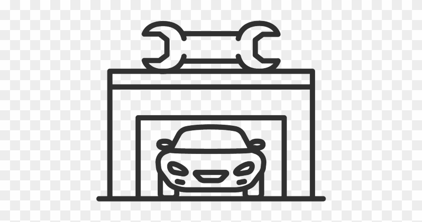 Car In Service Icon - Car - Full Size PNG Clipart Images Download