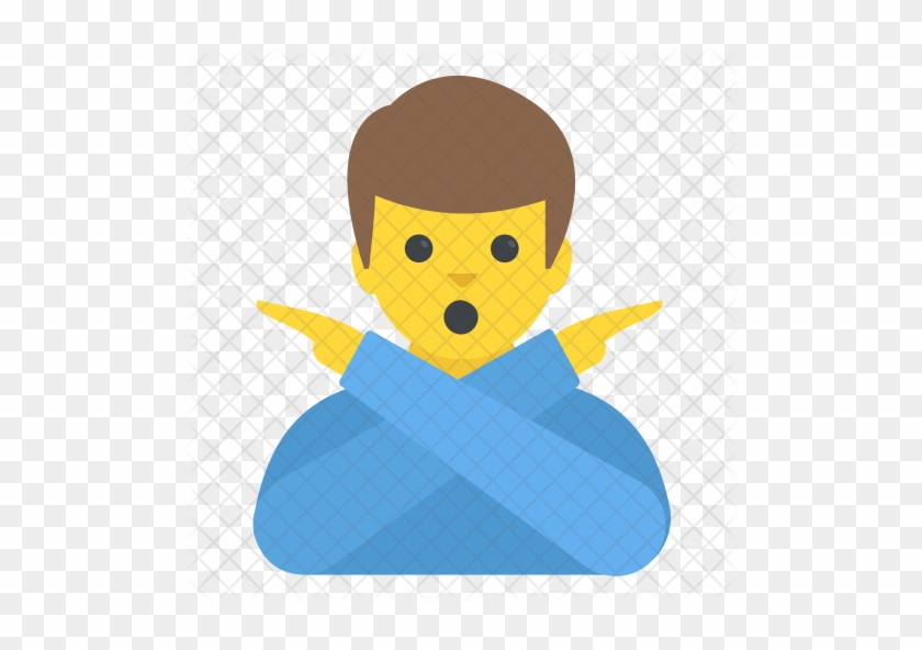 Man Gesturing No Icon - Cartoon - Free Transparent PNG Clipart Images ...