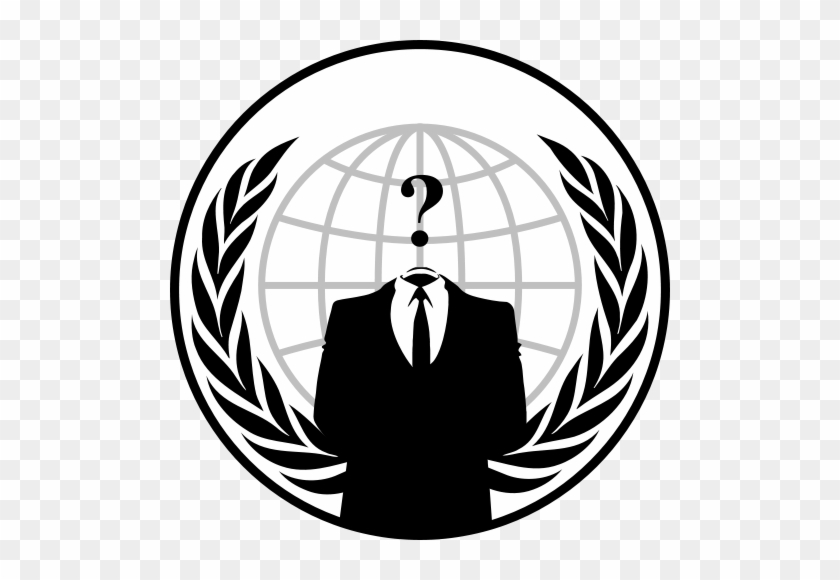 Anonymous Emblem - Anonymous Logo Transparent - Full Size PNG Clipart ...