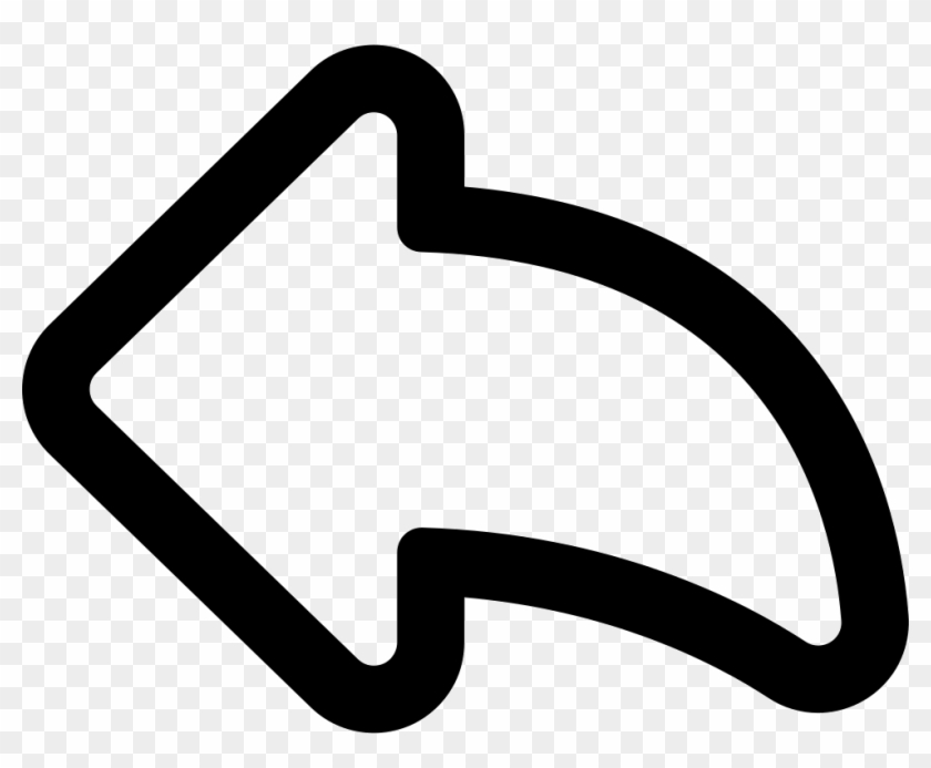 Left Arrow Outline Comments - Arrow - Full Size PNG Clipart Images Download