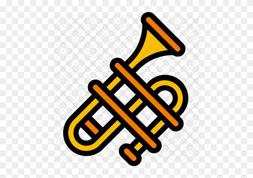 Trombone Icon - Trombone - Full Size PNG Clipart Images Download