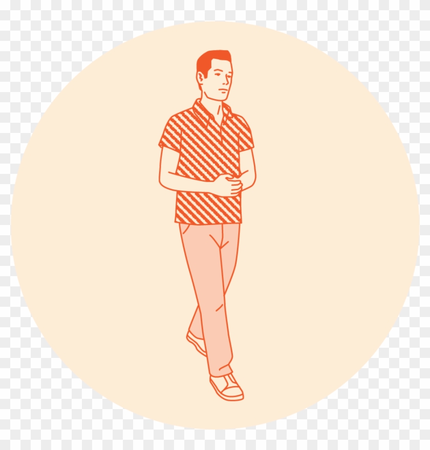 Try This Simple Walking Meditation - Illustration - Full Size PNG ...