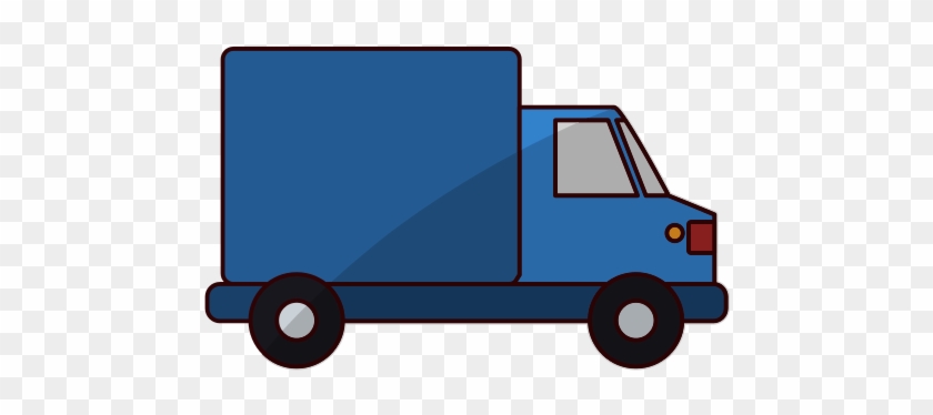 Delivery Truck Drawing