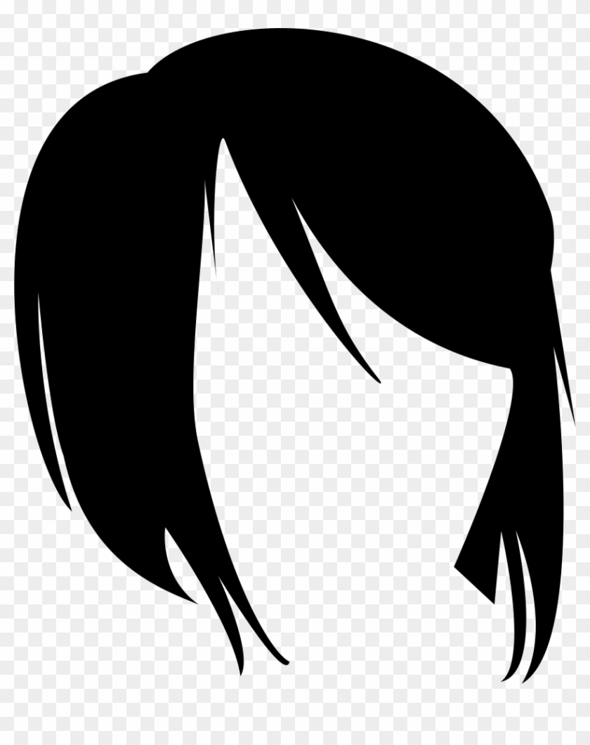 Short Hair Shape Comments - Short Hair Svg - Full Size PNG Clipart ...