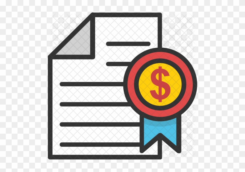 Stock Certificate Icon - Share Certificate Icon - Full Size PNG Clipart ...
