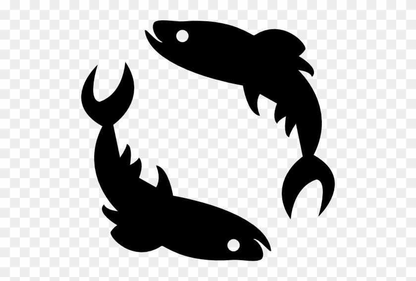 Pisces Symbols - Pisces - Full Size PNG Clipart Images Download