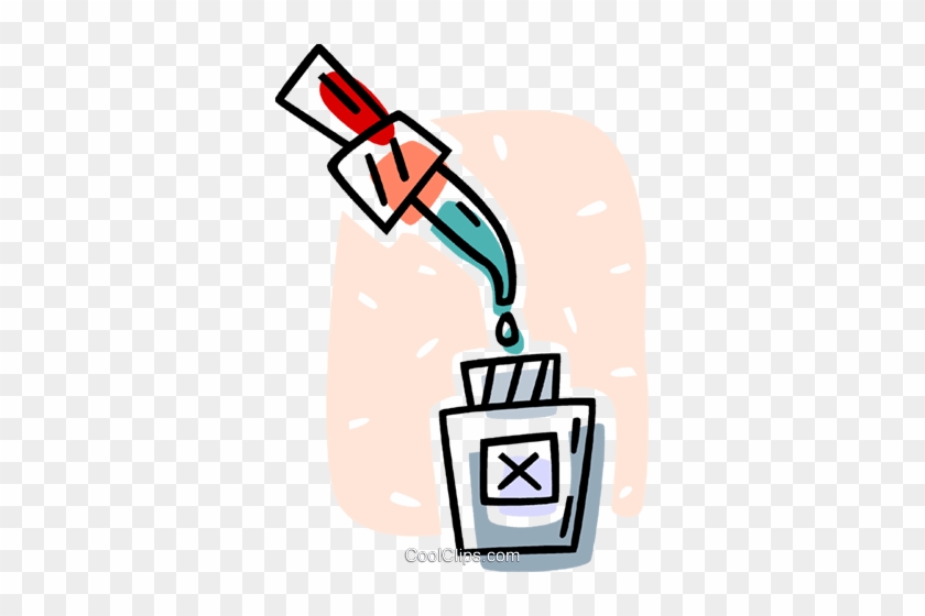 Ear/eye Drops Royalty Free Vector Clip Art Illustration - Ear/eye Drops ...