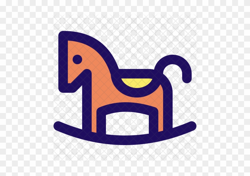 Rocking Horse Icon - Rocking Horse - Full Size PNG Clipart Images Download