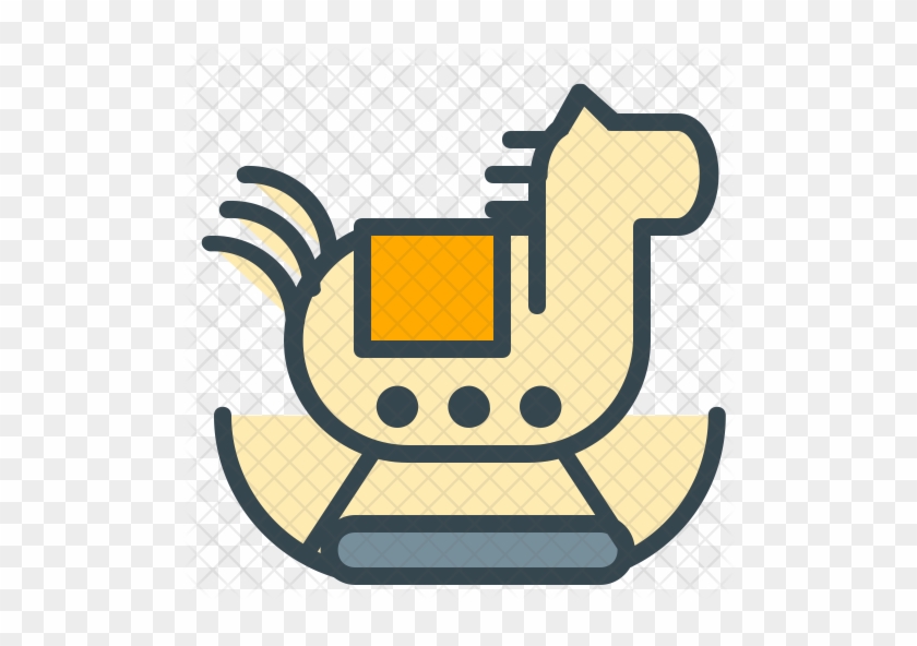 Rocking Horse Icon - Child - Full Size PNG Clipart Images Download