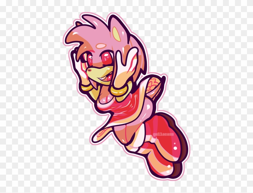 Amy Rose By Gullacass - Amy Rose By Gullacass - Full Size PNG Clipart ...
