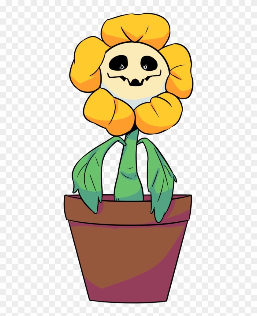 Flowey Scurry By Ferist - Cartoon - Free Transparent PNG Clipart Images ...