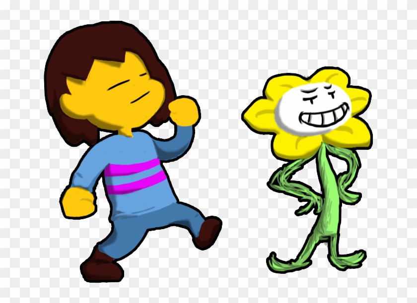 A Body For Flowey By Pamvllo - Cartoon - Free Transparent PNG Clipart ...