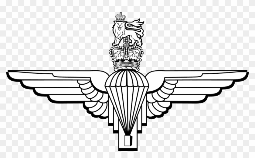 Parachute Regiment Cap Badge - Full Size PNG Clipart Images Download