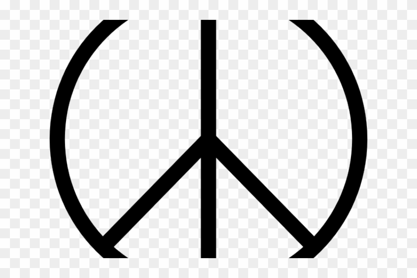 Peace Symbol Clipart Thin - Peace Sign - Full Size PNG Clipart Images ...
