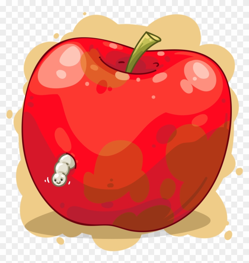 Unique Items - Bad Apple - Full Size PNG Clipart Images Download