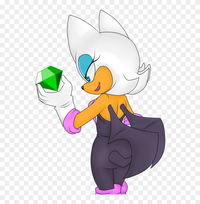 Rouge The Bat By Anap15 - Cartoon - Free Transparent PNG Clipart Images ...