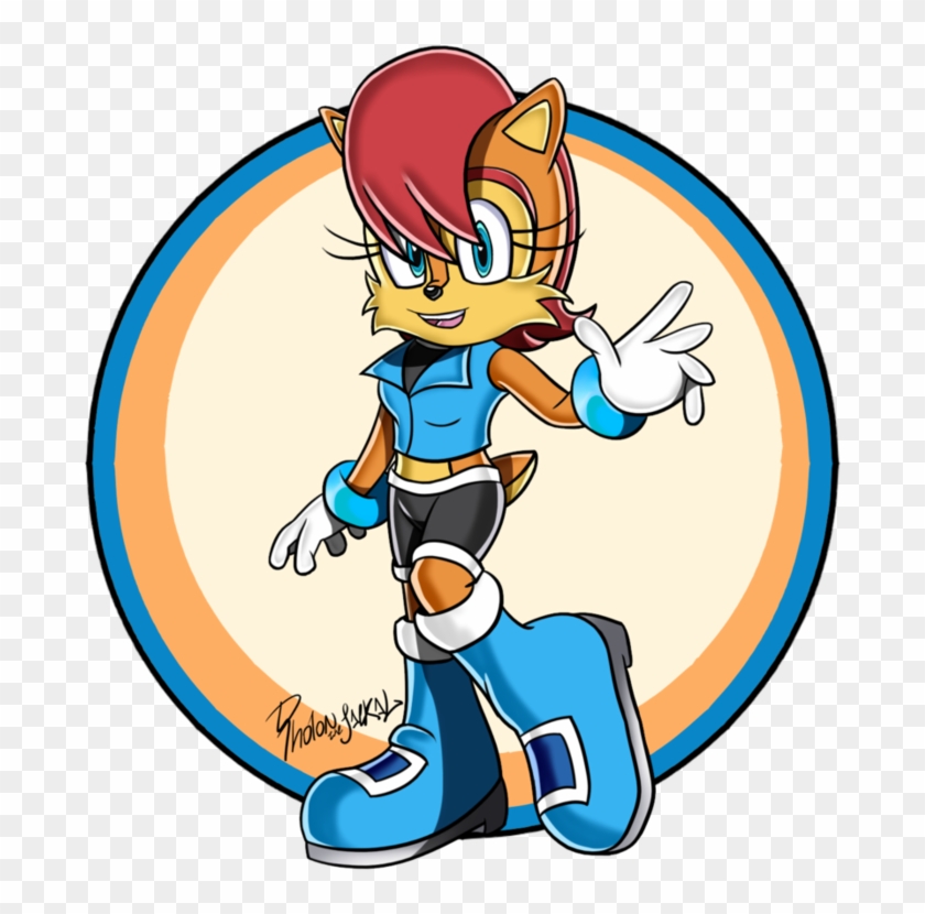 Sally Acorn By Photonthejackal - Sonic The Hedgehog - Full Size PNG ...