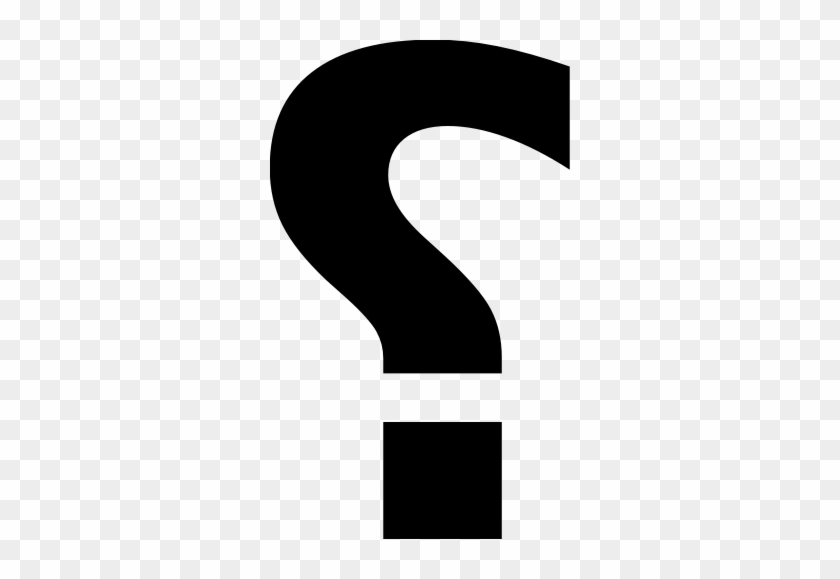 Rhetorical Question Mark - Opposite Question Mark - Full Size PNG ...