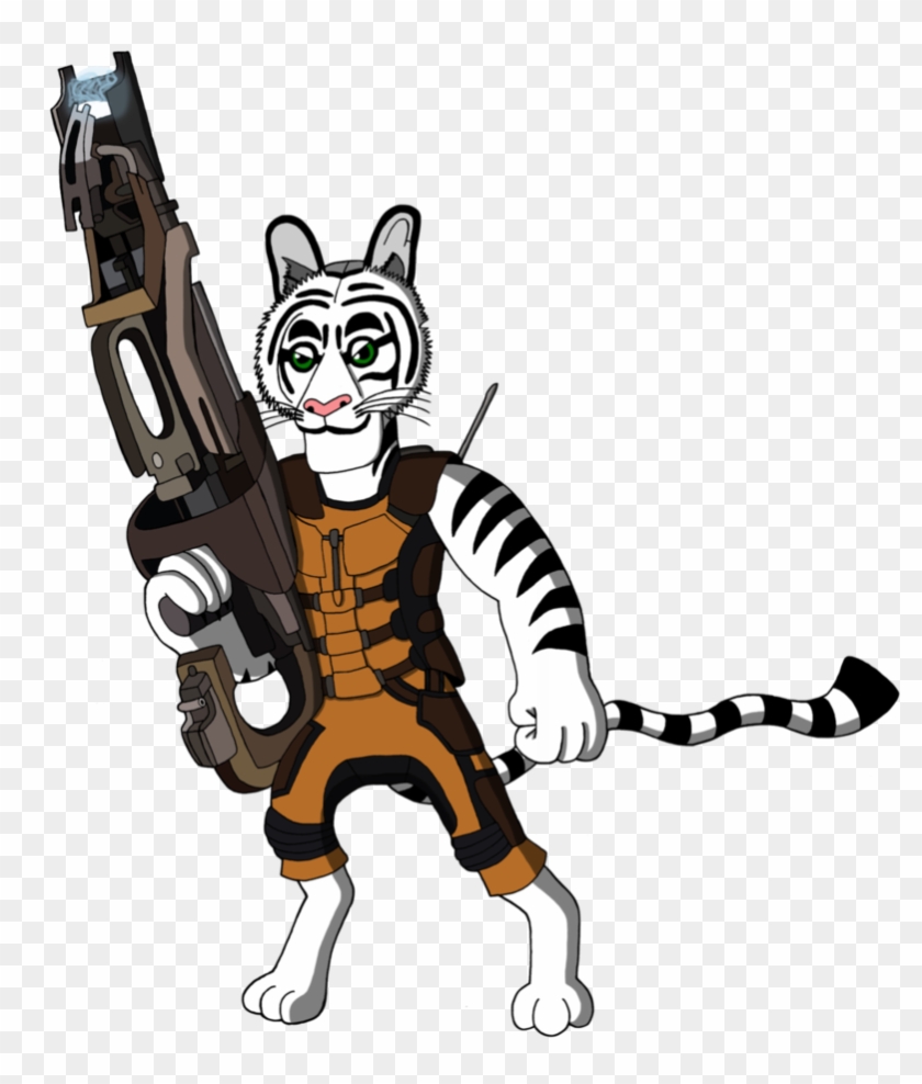 Tigerman As Rocket Raccoon By Renthegodofhumor - Cartoon - Free ...