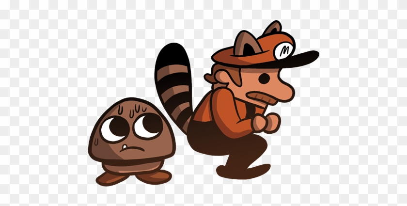 Raccoon Mario - Cartoon - Free Transparent PNG Clipart Images Download