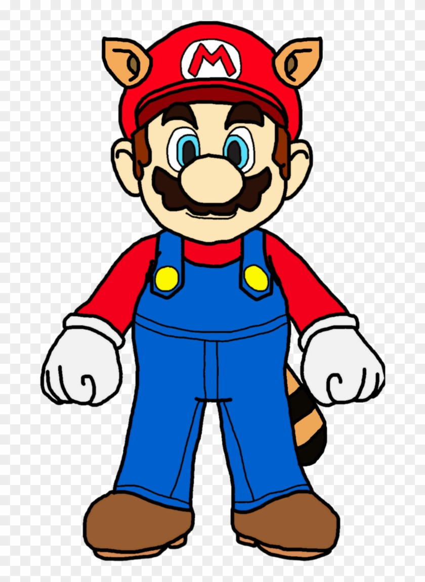 Raccoon By Katlime - Katlime Deviantart Mario - Full Size PNG Clipart ...