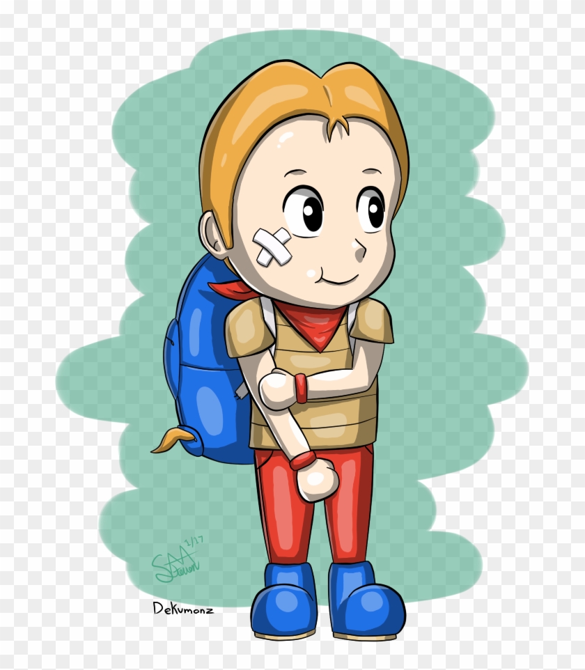 Paper Mario Human Partners 2 By Dekumonz - Cartoon - Free Transparent ...