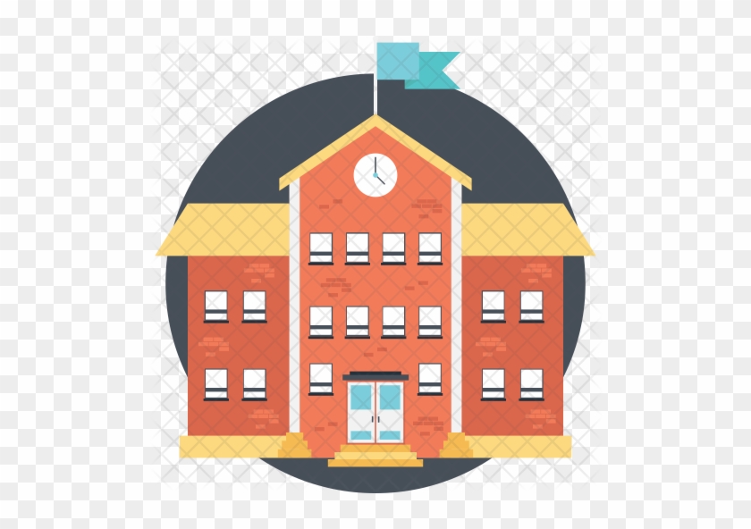 School Icon - School - Free Transparent PNG Clipart Images Download
