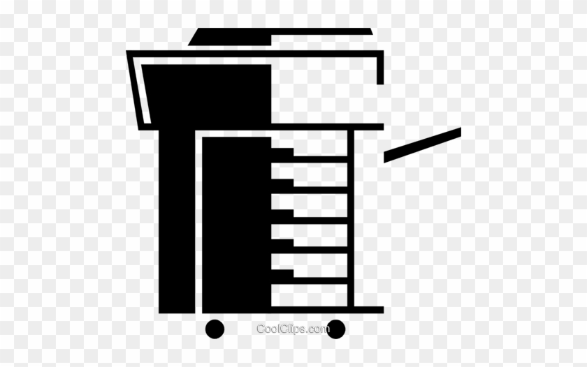 Photocopier Royalty Free Vector Clip Art Illustration - Photocopier ...