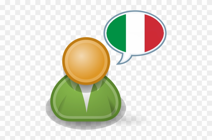 User Speaks Italian - Wikimedia Commons - Full Size PNG Clipart Images ...