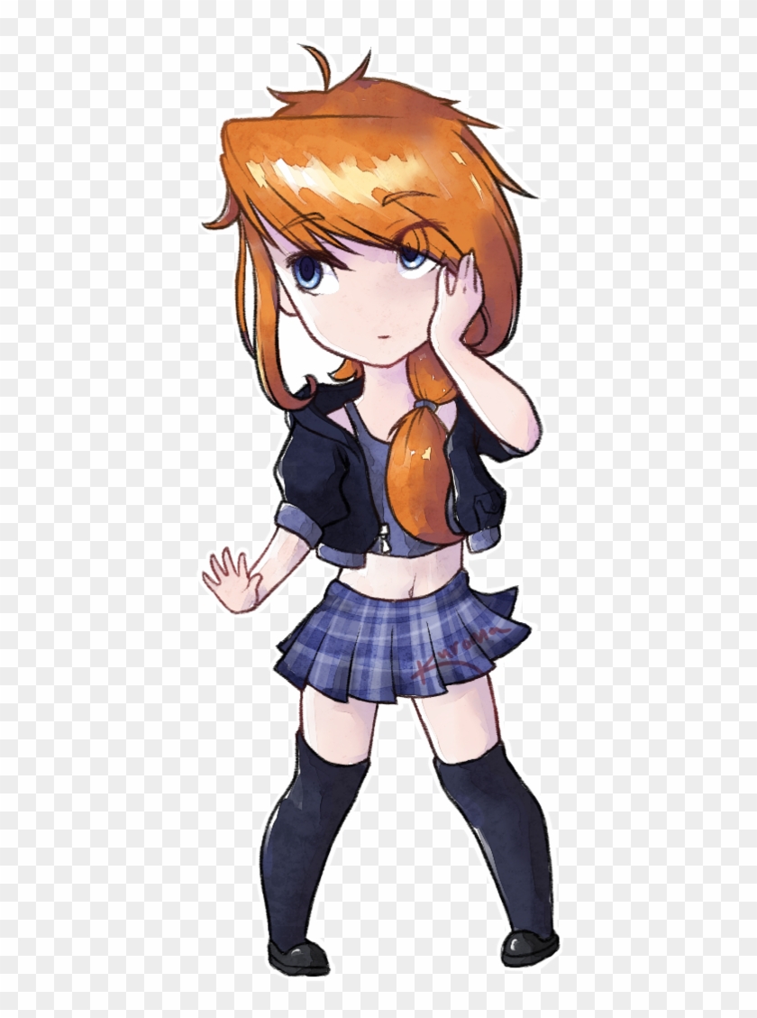 Chibi Kirie By Kuromasama - Cartoon - Free Transparent PNG Clipart ...