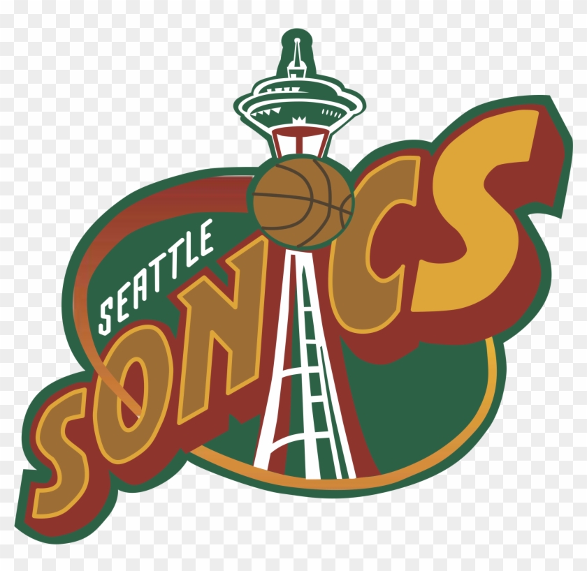 Seattle Supersonics Logo - Seattle Supersonics 1994 Logo - Full Size ...