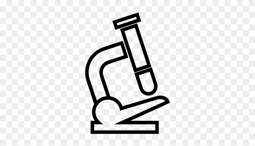 Microscope Vector - Laboratory - Full Size PNG Clipart Images Download