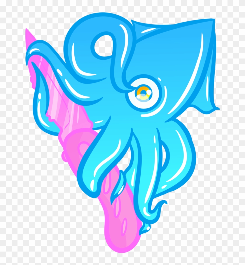Pastel Squid Knife By Bea-mai - Pastel Squid Knife By Bea-mai - Full ...