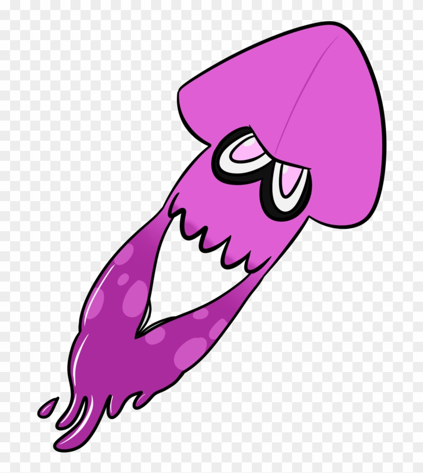 Pink Squid By Roboticjr - Pink Squid By Roboticjr - Full Size PNG ...