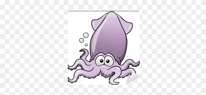 Giant Squid Cartoon - Full Size PNG Clipart Images Download