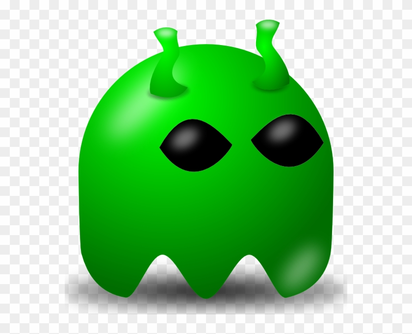 Game Baddie Alien - Pixabay Pacman - Full Size PNG Clipart Images Download