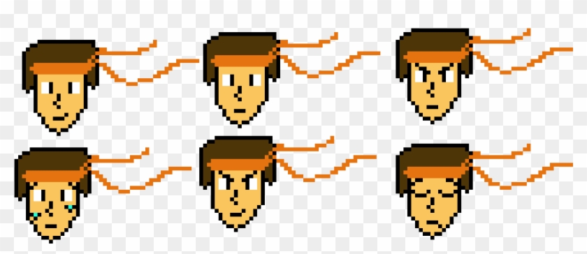 Courage Faces Sprites - Courage Faces Sprites - Free Transparent PNG ...