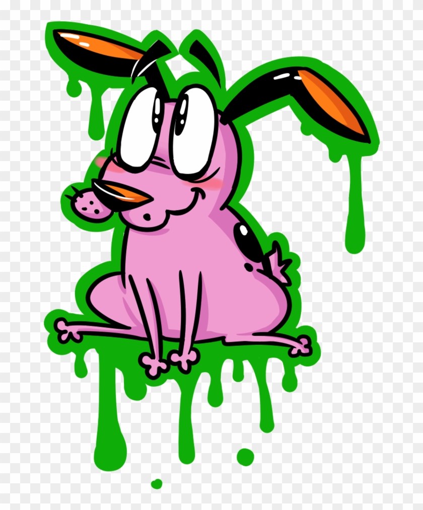 Courage The Cowardly Dog By Pasteloween Courage The - Courage The ...