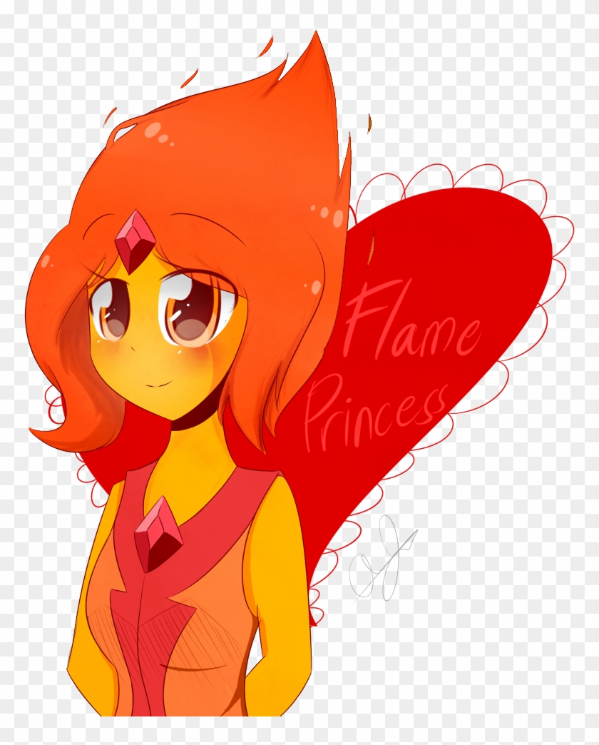Flame Princess By Deadlynote3214 - Cartoon - Free Transparent PNG ...