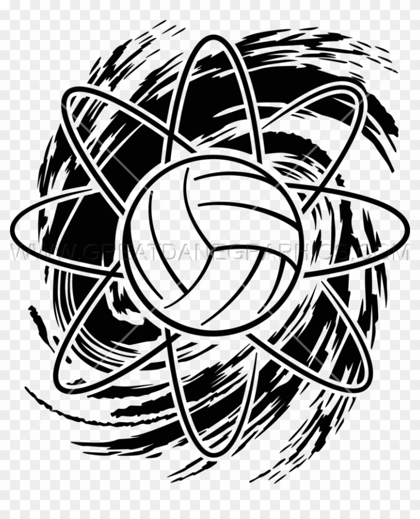 Atomic Volleyball - Atomic Basketball - Full Size PNG Clipart Images ...