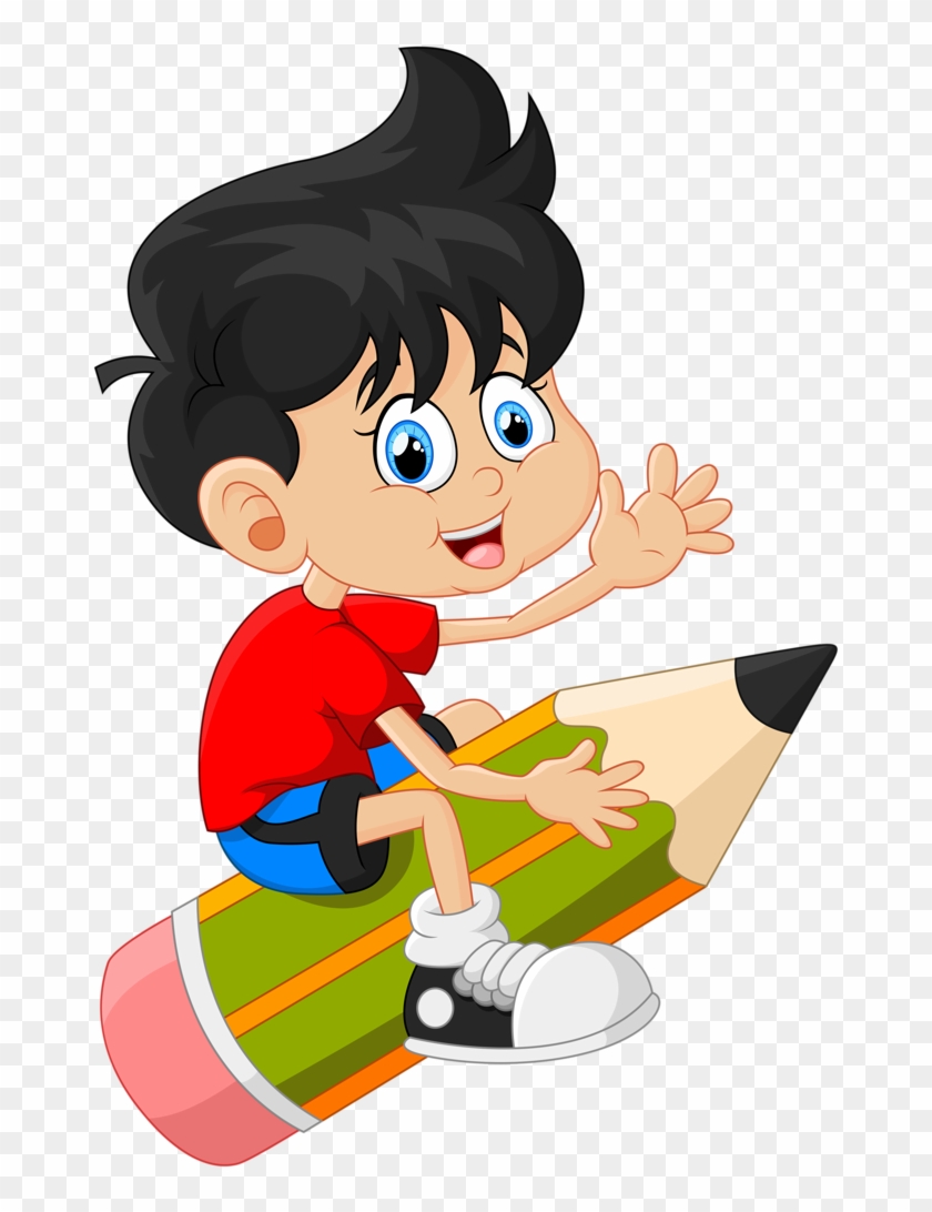 Vector Clipart - Cartoon Characters For Preschool - Full Size PNG ...