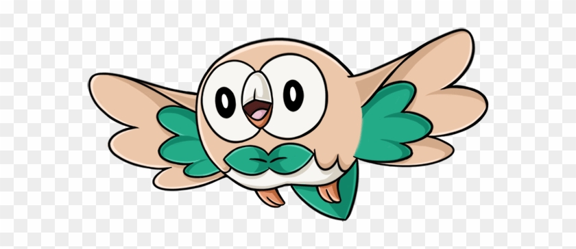 Pikipek Rowlet - Rowlet - Free Transparent PNG Clipart Images Download