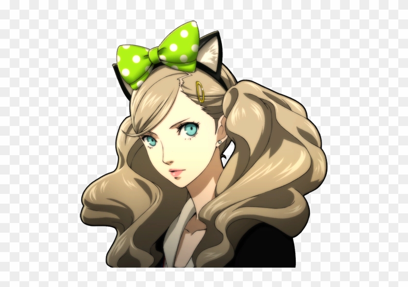 P5 Portrait Of Anne Takamaki With Cat Ears - Persona 5 Character ...