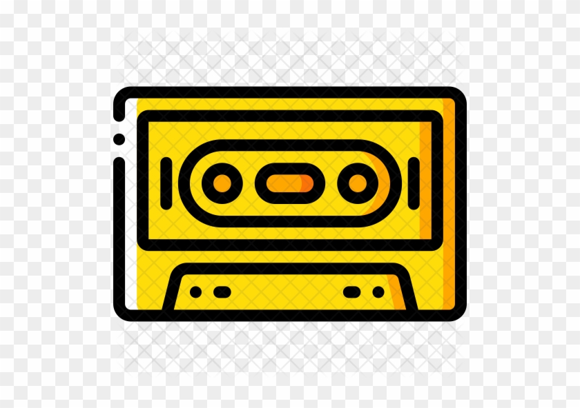 Cassette Icon - Music - Full Size PNG Clipart Images Download